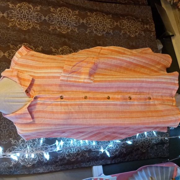 Time and Tru | Tops | Barbie Light Pink Stripe Tank | Poshmark